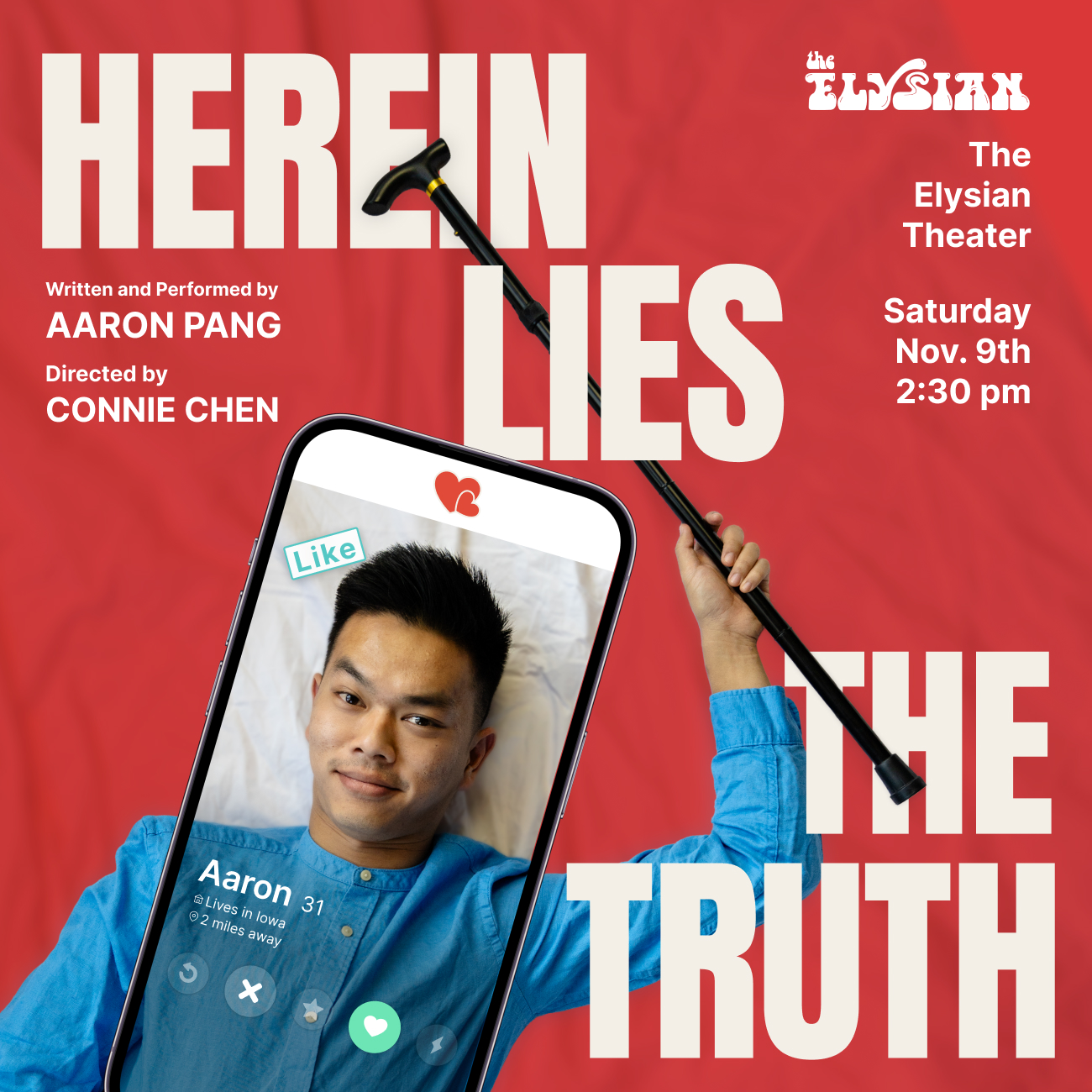 Herein Lies the Truth November 9, 2024 @ The Elysian – AD